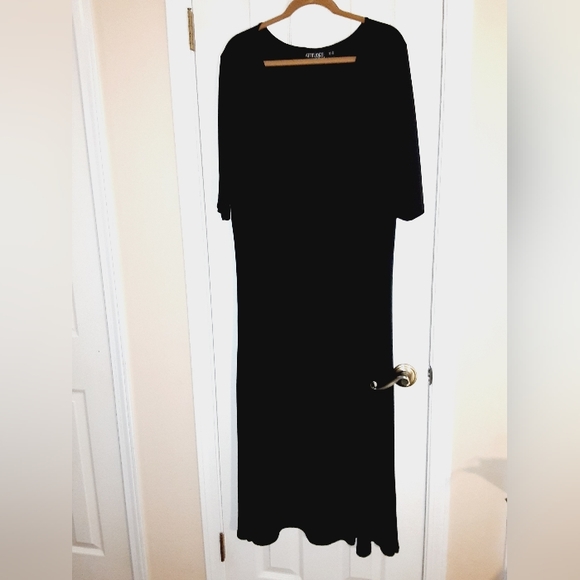 Attitudes by Renee | Dresses | 3x Attitudes By Rebee Como Jersey Black ...